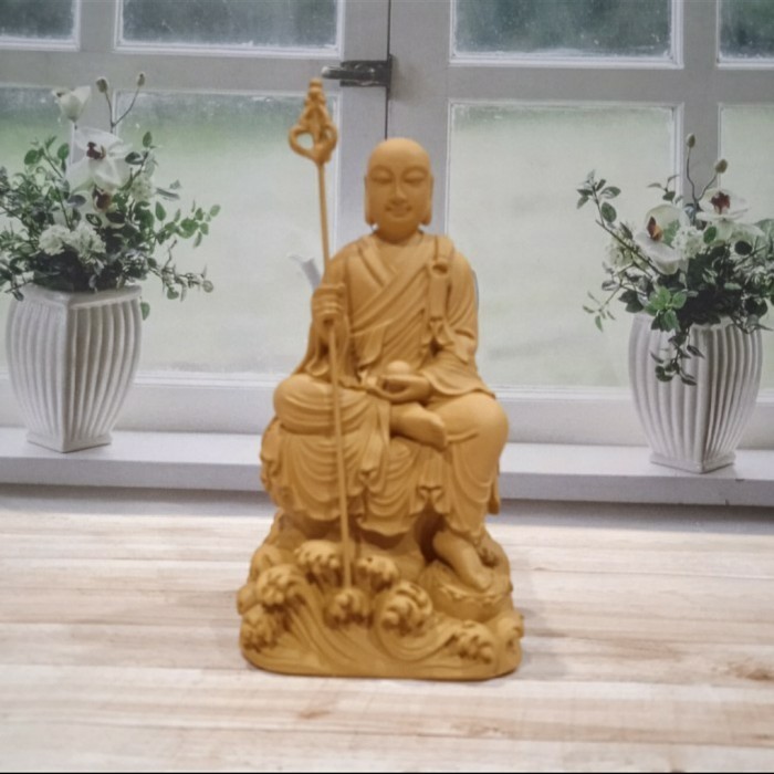 Jual Rupang patung Boddhisattva Ksitigarbha / Ti cang wang 4 inch ...