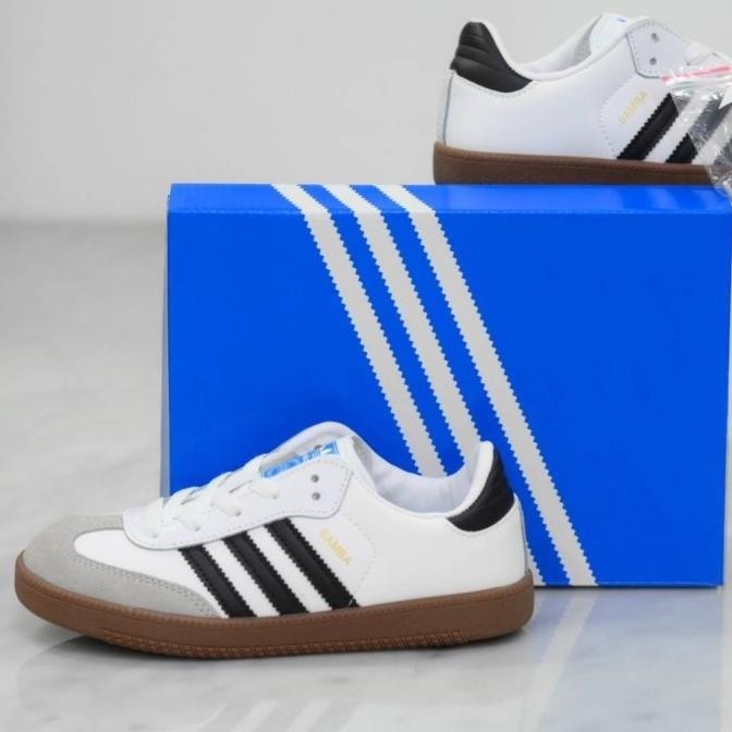 Jual SEPATU KIDS ADIDAS SAMBA OG WHITE BLACK ORIGINAL BNIB VIETNAM ...