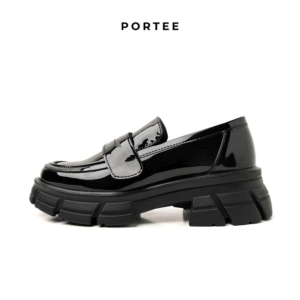 Jual Sepatu Wanita Portee Goods Monolith Adjustable Loafers Woman Black ...