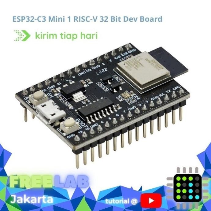 Jual ESP32-C3 RISC-V Dev Board ESP32-C3-MINI-1 WiFi Bluetooth 5.0 ESP32 ... Jual ESP32-C3 RISC-V Dev Board ESP32-C3-MINI-1 WiFi Bluetooth 5.0 ESP32 ...