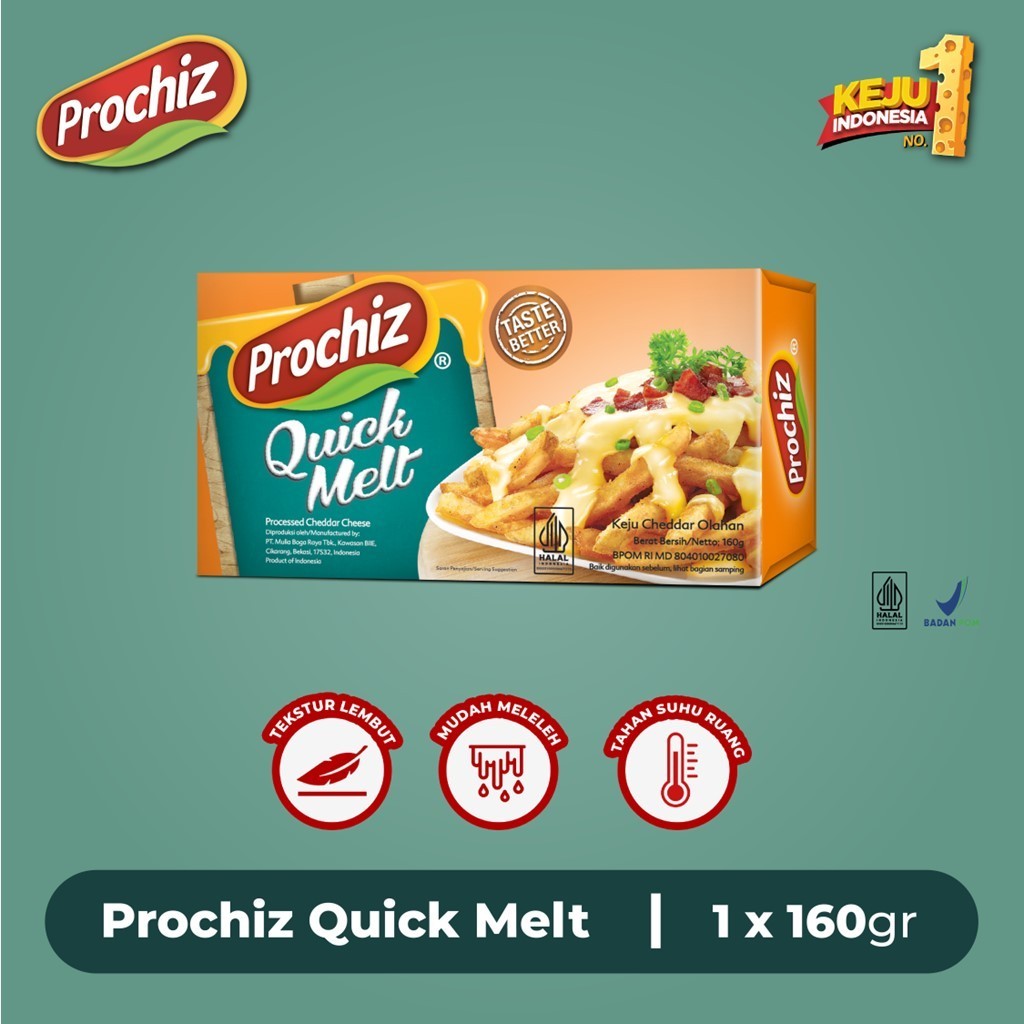 Jual PROCHIZ Quick Melt 160gr | Shopee Indonesia