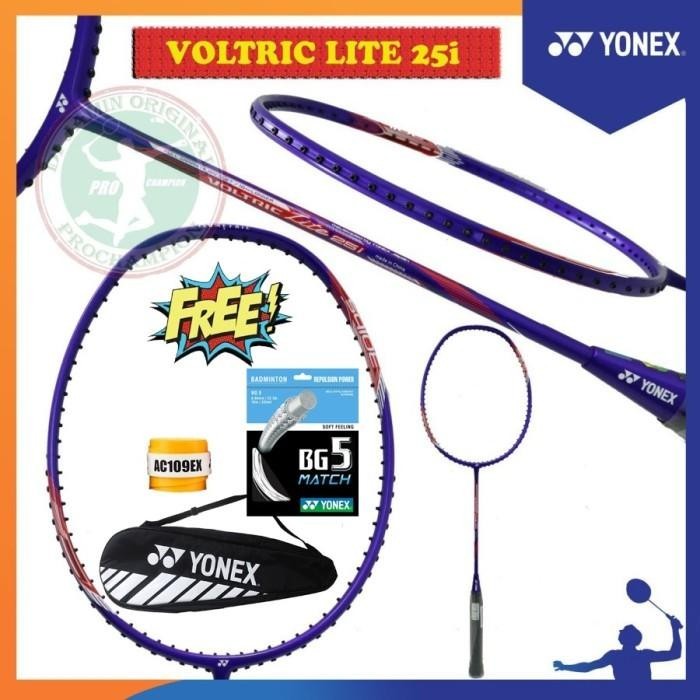 Jual YONEX VOLTRIC LITE 20I 25I RAKET BADMINTON ORIGINAL | Shopee Indonesia