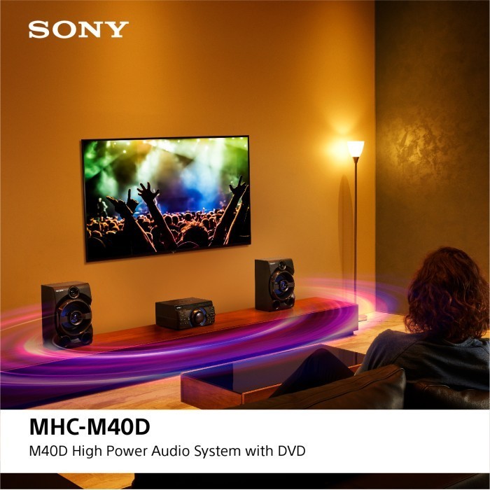 Jual Sony Mhc-M40D High Power Audio System With Dvd / Hi-Fi Mhc 40 ...