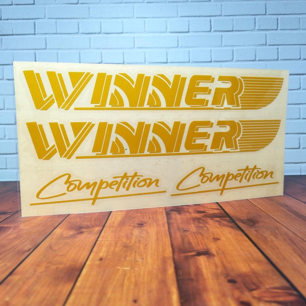 Jual Cutting Stiker Winner Variasi Sepeda Sticker Frame Aksesoris Body ...