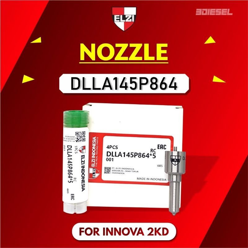 Jual Racing Elzi Common Rail Nozzle Injector Toyota Innova DLLA145P864 | Shopee Indonesia