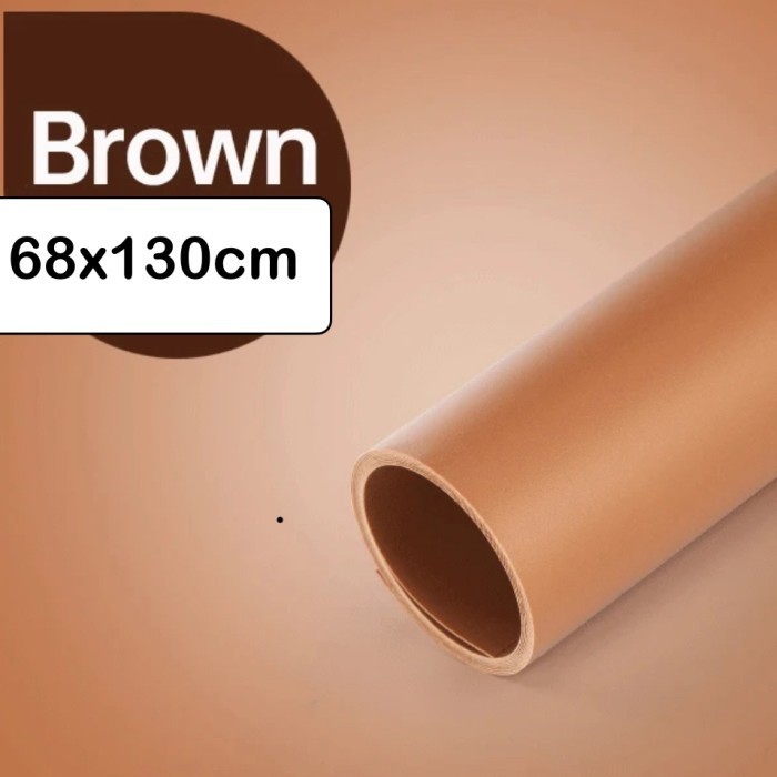 Jual Background Backdrop Alas Foto PVC Produk Brown 68 x 130 cm ...