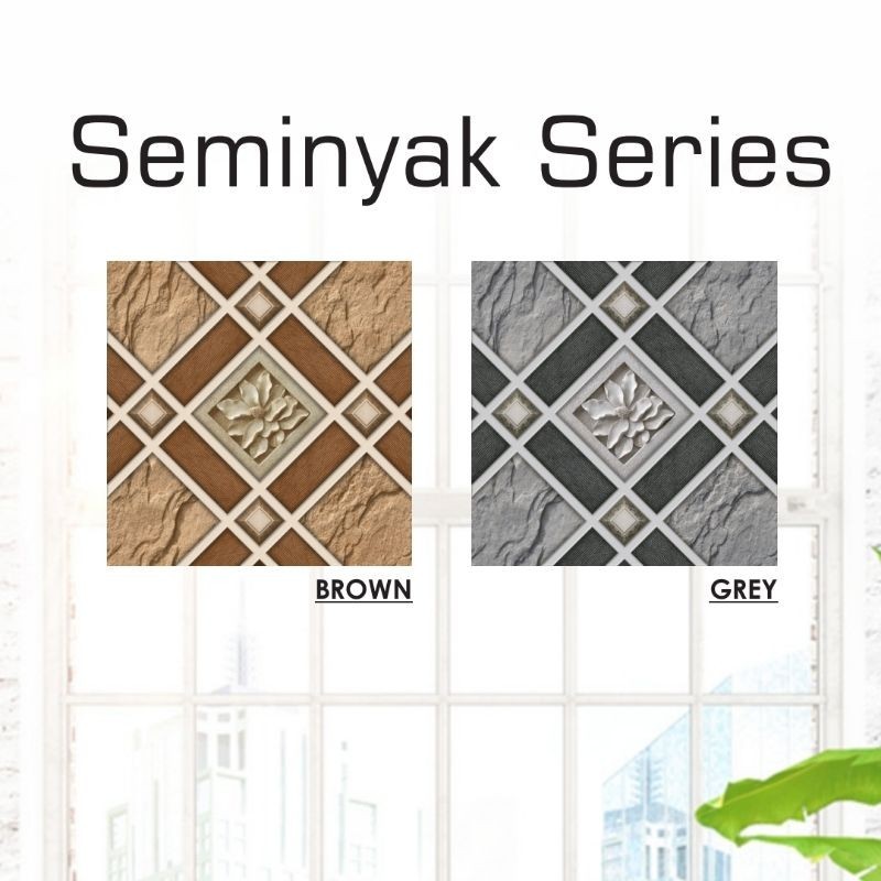 Jual KERAMIK MATTE MOTIF SEMINYAK SERIES UKURAN 40X40 BY KOBIN | Shopee ...