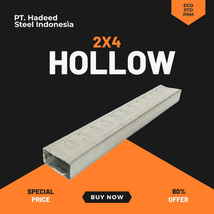 Jual Baja Ringan Hollow 2X4 Premium Galvalum | Shopee Indonesia