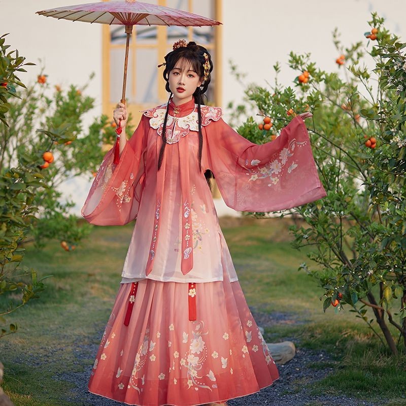 Jual New Chinese Aesthetic Women's Han Chinese Clothing Ming-Style ...