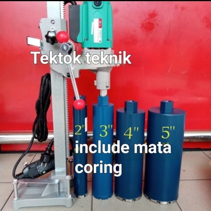 Jual MESIN CORING BETON AZZ130 INCLUD MATA 2"3"4"5" MESIN KORING DCA ...