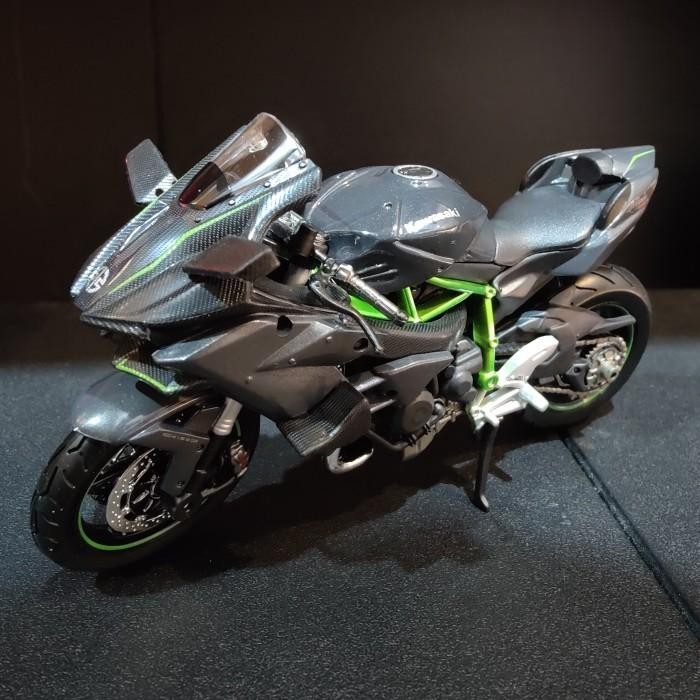 Jual DIECAST MOTOR MAISTO 1:12 KAWASAKI NINJA H2 / H2R | Shopee Indonesia