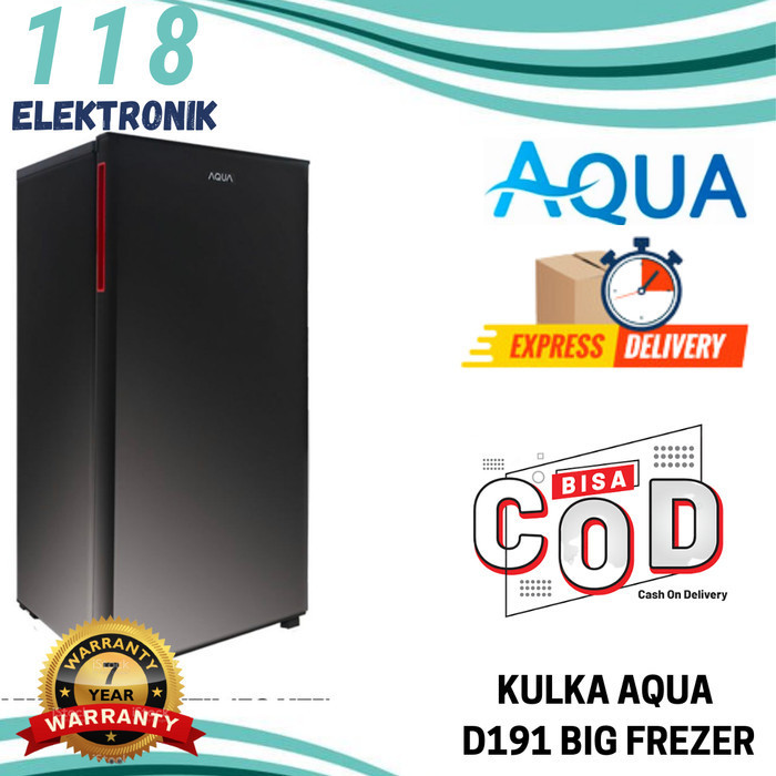 Jual KULKAS 1 PINTU AQUA SANYO D191 BIG FREEZER | Shopee Indonesia