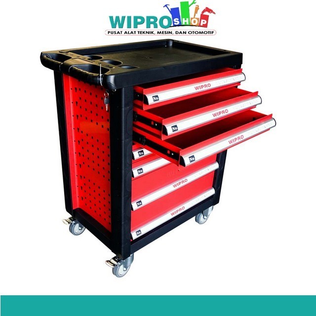 Jual Wipro Tool Cabinet Trolley 7 Drawer TCT-07D | Shopee Indonesia