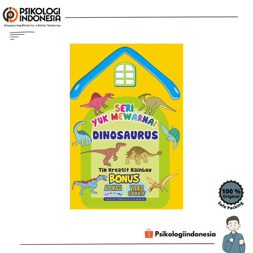 Jual Seri Yuk Mewarnai: Dinosaurus Pemakan Daging | Shopee Indonesia