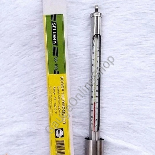 Jual TERMOMETER TANK SOUNDING SS MINYAK SAWIT -10 + 120 DEG. C SELLERY ...