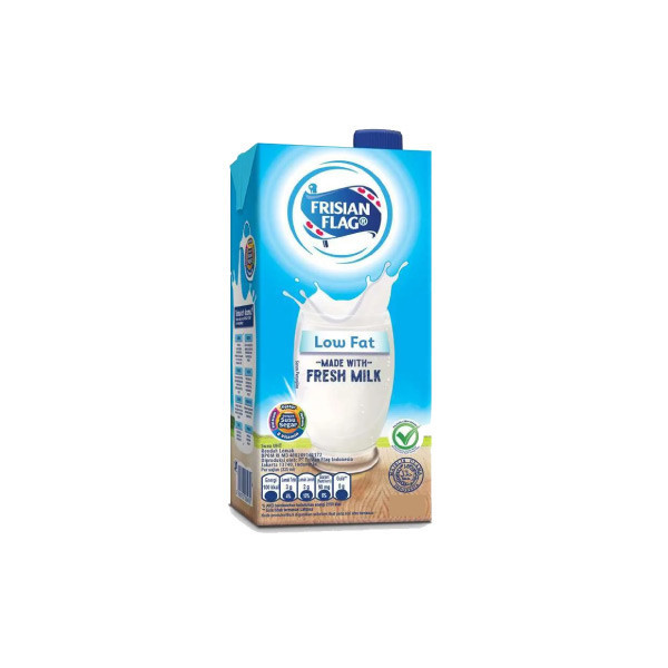 Jual FRISIAN FLAG SUSU UHT LOWFAT 946 ML | Shopee Indonesia