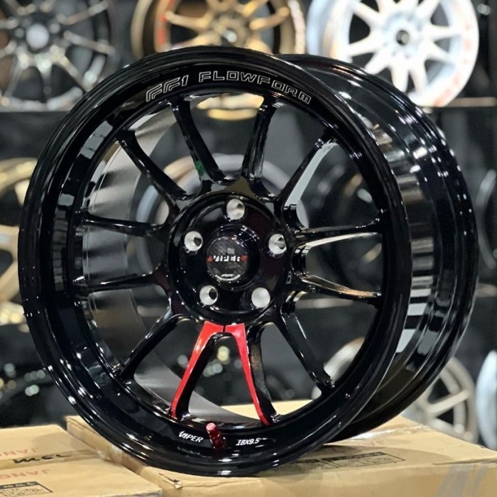 Jual VELG RACING R18 LEBAR 9,5 VIPER FLOW FORMING RING 18 REBORN ZENIX VENT | Shopee Indonesia