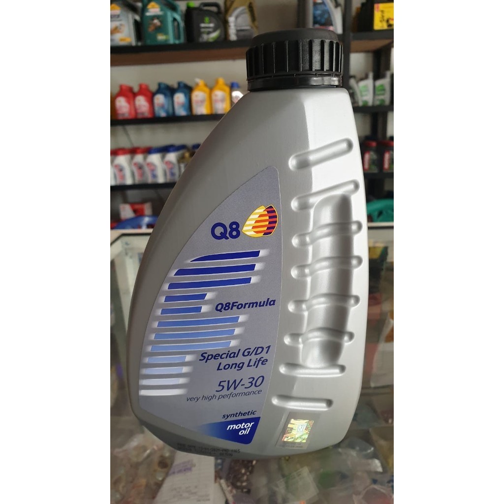 Jual OLI Q8 FORMULA Q8 5-30 5W30 SPECIAL LONGLIFE G/D1 1Ltr | Shopee ...