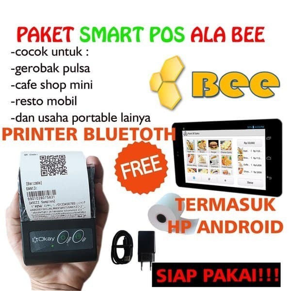 Jual Software Toko Cafe BPM Bee Pos Mesin Kasir Android 1x Aktivasi | Shopee Indonesia
