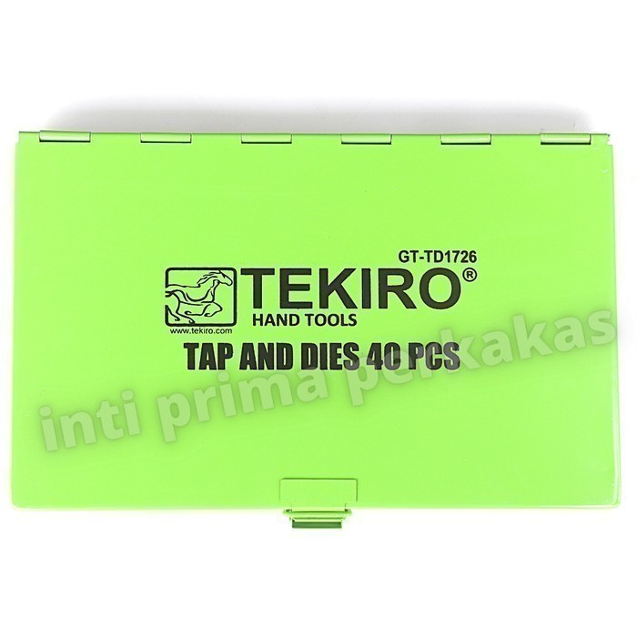Jual TEKIRO Hand Taps And Dies Set 40 Pcs Tap Set dan Snei 40 Pcs ...