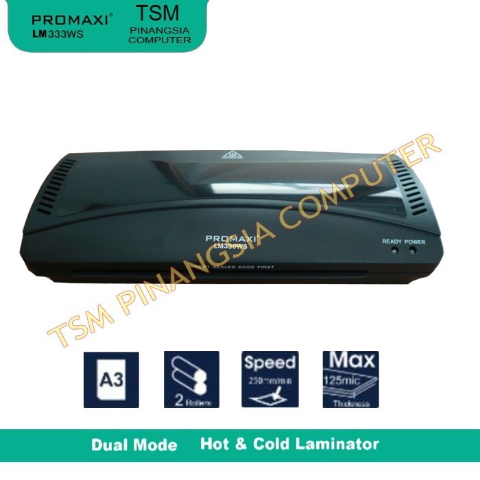 Jual Promaxi Lm 333 Mesin Laminating - Laminator - Laminasi Ukuran A3 ...