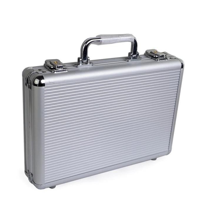 Jual Koper Alumunium Full Silver / Hardcase Tactical Silver Kualitas ...