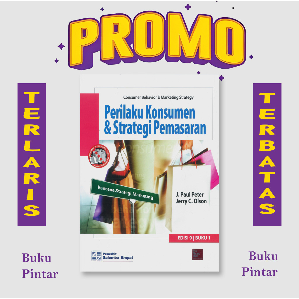 Jual Perilaku Konsumen Dan Strategi Pemasaran Buku 1 Edisi 9 By J. Paul Peter | Shopee Indonesia