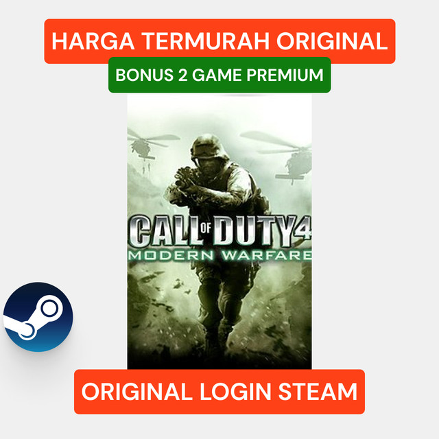 Jual Call of Duty Modern Warfare 4 2006 GAME PC LAPTOP STEAMDECK ...