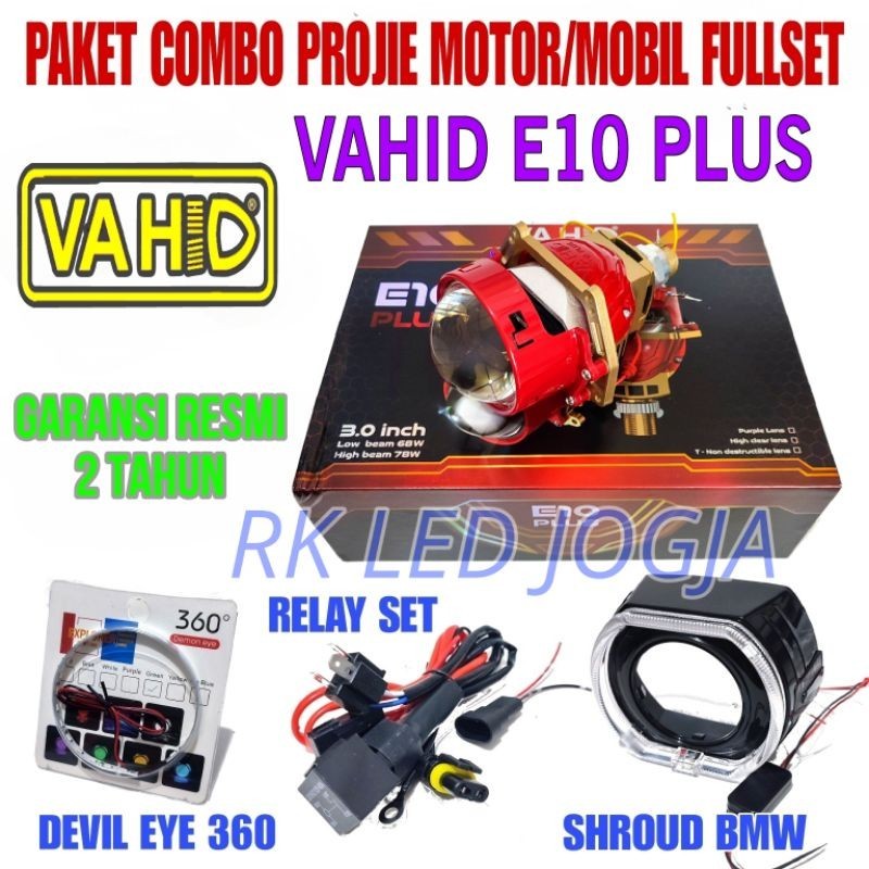 Jual Paket Combo Biled Vahid E10 Plus Original Komplit. | Shopee Indonesia