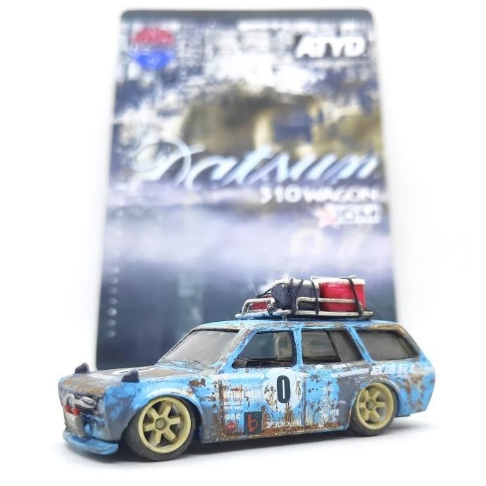 Jual Diecast Mobil 1:64 Custom Rusty Datsun 510 Wagon JDM | Shopee ...