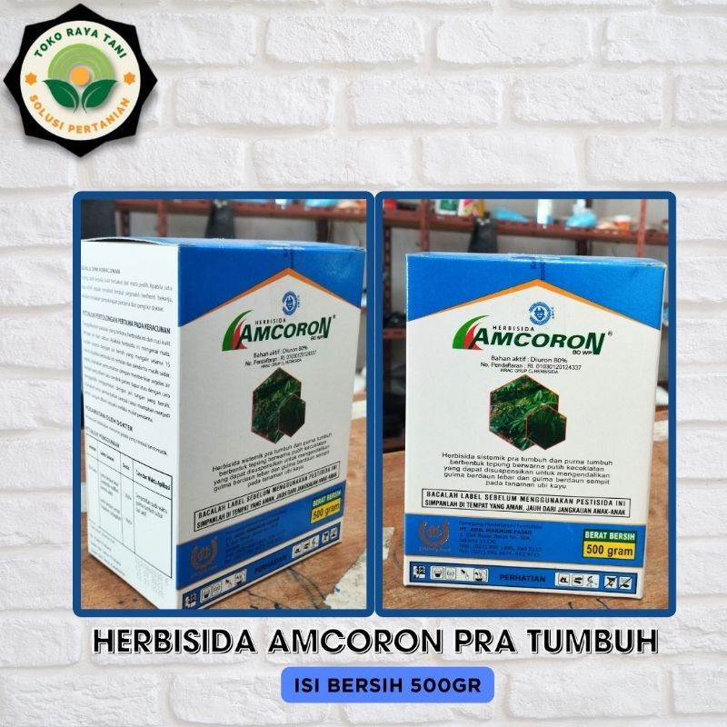 Jual Herbisida AMCORON 80WP sistemik selektif utk Gulma berdaun lebar ...