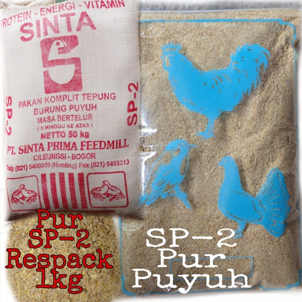 Jual Pur Ayam SP-2 Respack 1kg - Pakan Burung Puyuh | Shopee Indonesia