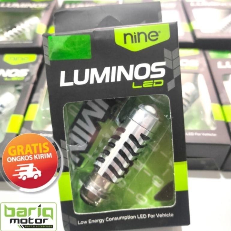 Jual ORIGINAL Luminos LS2 H6 - Nine / Lampu LED Motor Laser 2 Warna ...