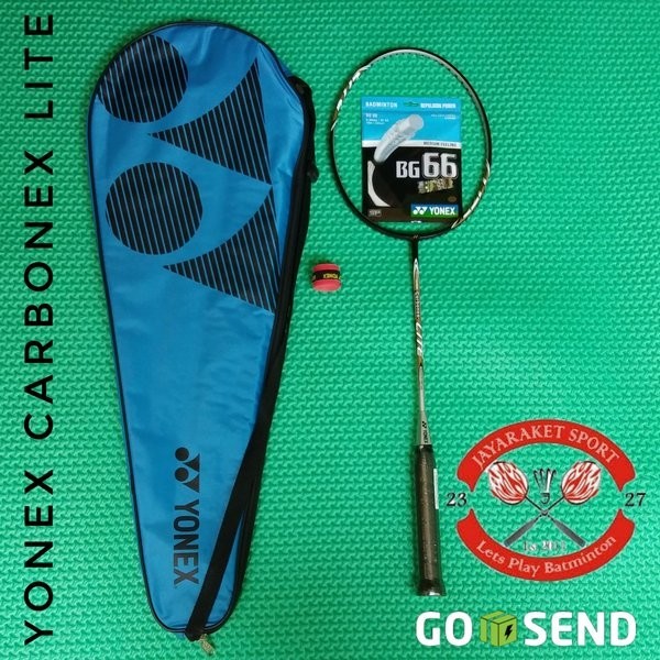 Jual raket badminton yonex CARBONEX LITE black | Shopee Indonesia