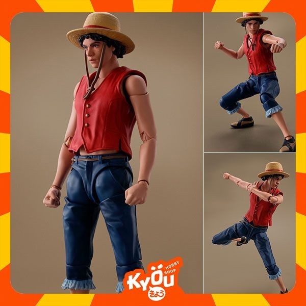 Jual SHF S.H.Figuarts Monkey D. Luffy - Netflix Series Ver. One Piece ...