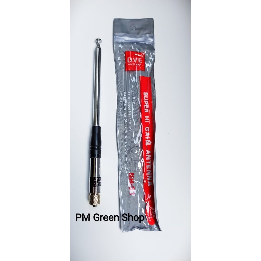 Jual antena ht hi gain konektor male nh 31 vhf jarak jauh | Shopee Indonesia