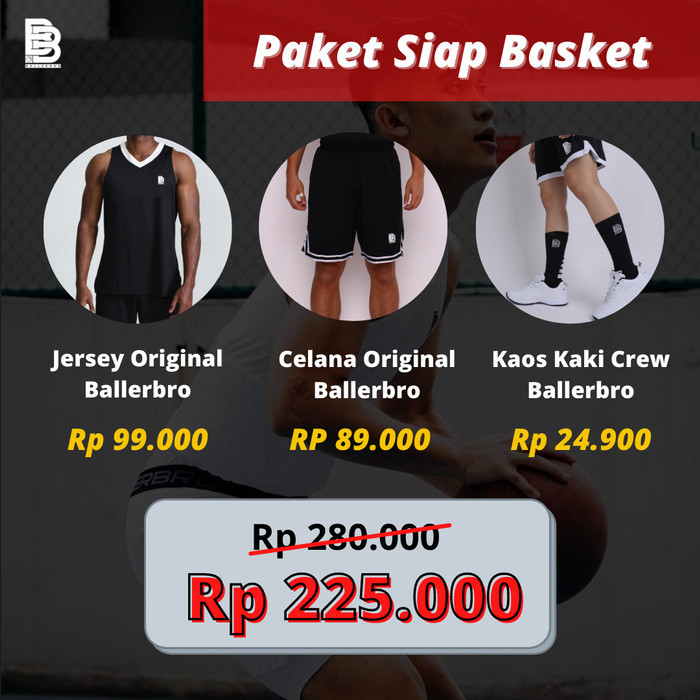Jual Paket Siap Basket Ballerbro - Ballerbro Basketball Set | Shopee ...