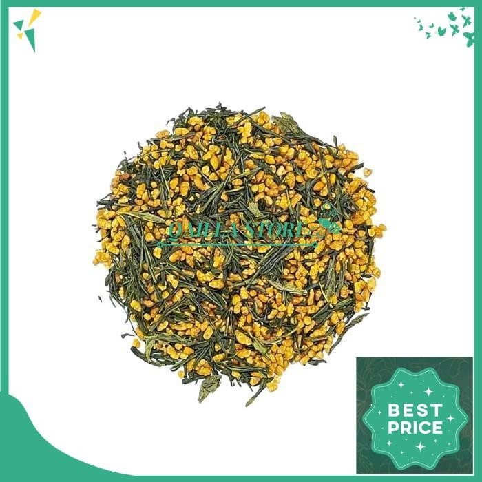 Jual TEH GENMAICHA / JAPANESE ROASTED BROWN RICE SENCHA GREEN TEA 1 KG ...