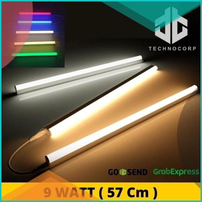 Jual LAMPU TL LED T5 9W ULTRA SLIM BOLA TL NEON LED 9 WATT HIDDEN LAMP 19F3 | Shopee Indonesia