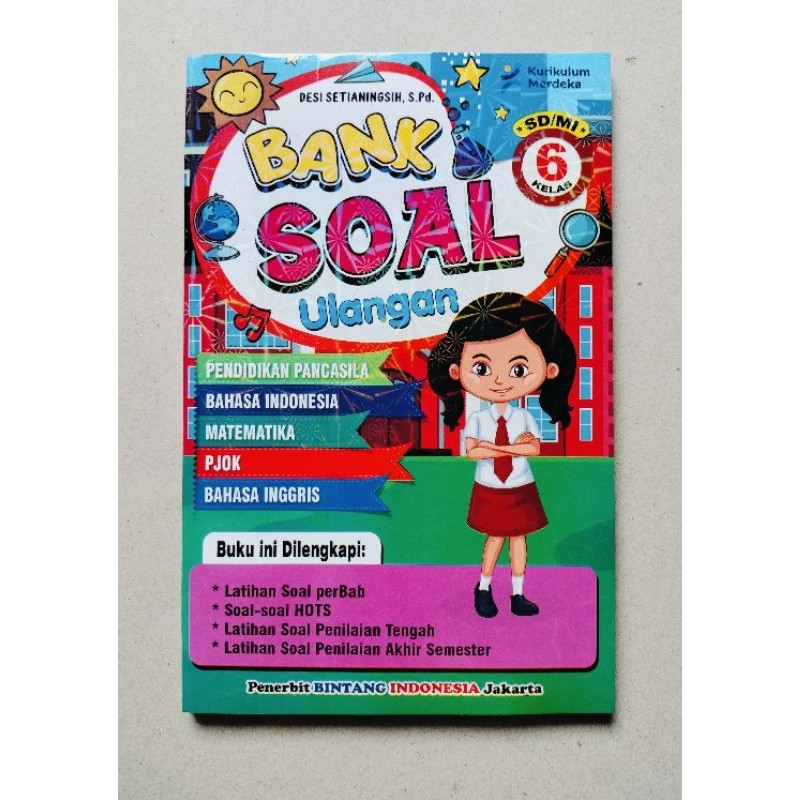 Jual Buku Bank Soal Ulangan kelas 6 SD/MI ( kurikulum merdeka ) | Shopee Indonesia