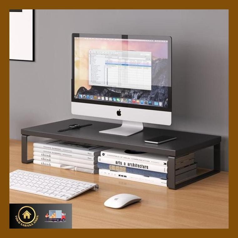 Jual Sarana Meja dan Dudukan Monitor Minimalis | Shopee Indonesia