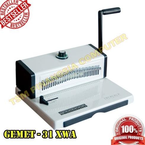 Jual Mesin Jilid / Mesin Binding / Gemet 31XWA | Shopee Indonesia