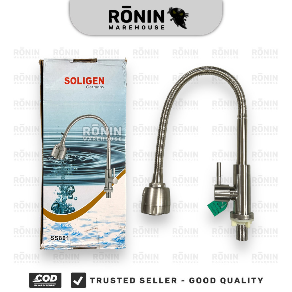 Jual SOLIGEN Kran Angsa B305C 505 801 Air Cuci Piring Dapur | Shopee ...