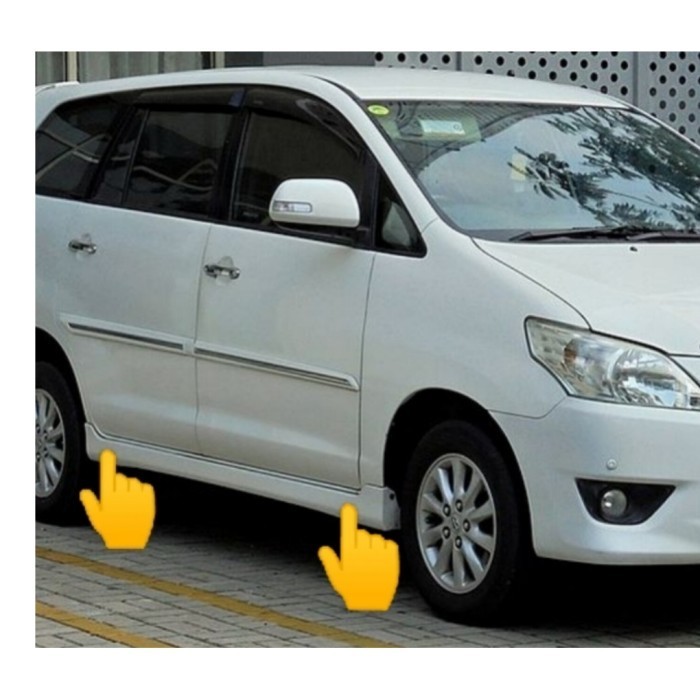 Jual Side skirt Cover trisplang bodykit samping innova V original ...