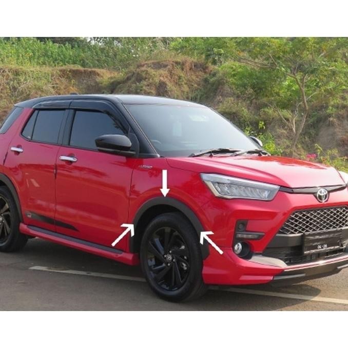 Jual Bodykit Body Kit / Over Fender Toyota Raize Rocky Original ...