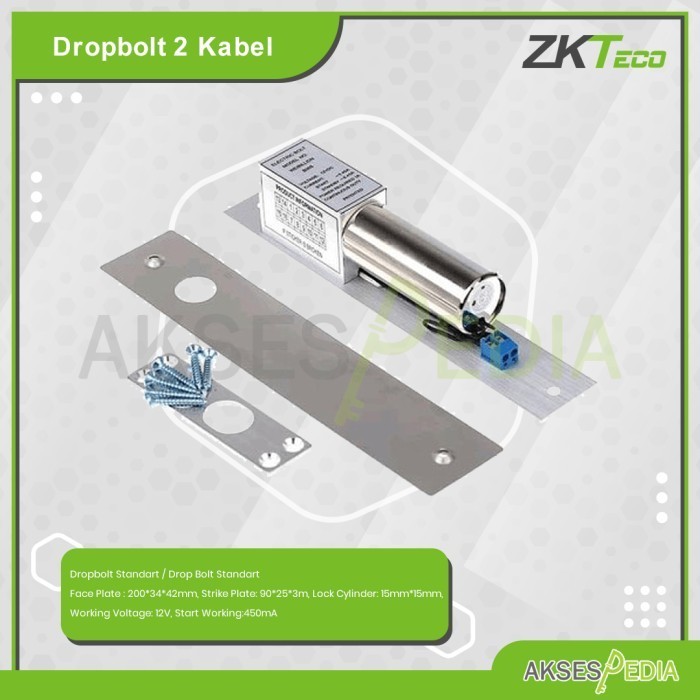 Jual DROPBOLT LOCK 2 WIRE ELECTRIC DROP BOLT 2 KABEL | Shopee Indonesia
