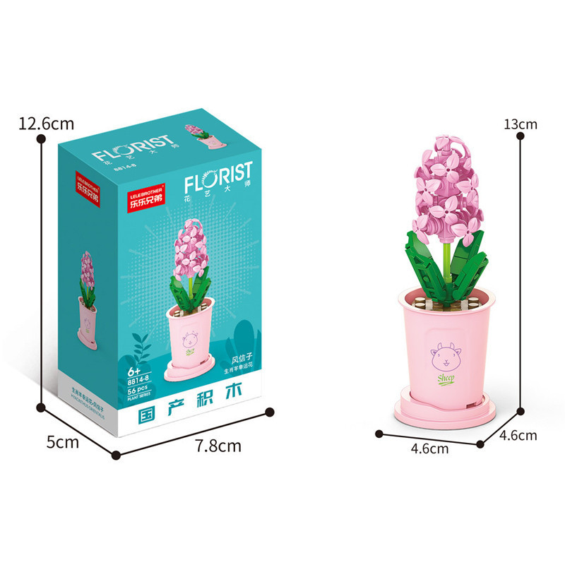 Jual BLiss Pot Tanaman Blok Bangunan Mini Mainan Edukatif Bunga Zodiak ...