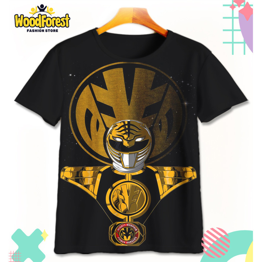 Jual Kaos Anak Anime Power Ranger v5 Baju Film Animasi Kartun Anak ...