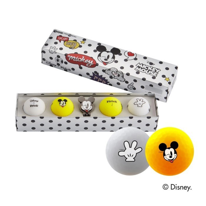 Jual DISNEY MICKEY MOUSE X VOLVIK GOLF BALL SET JAPAN LIMITED EDITION ...