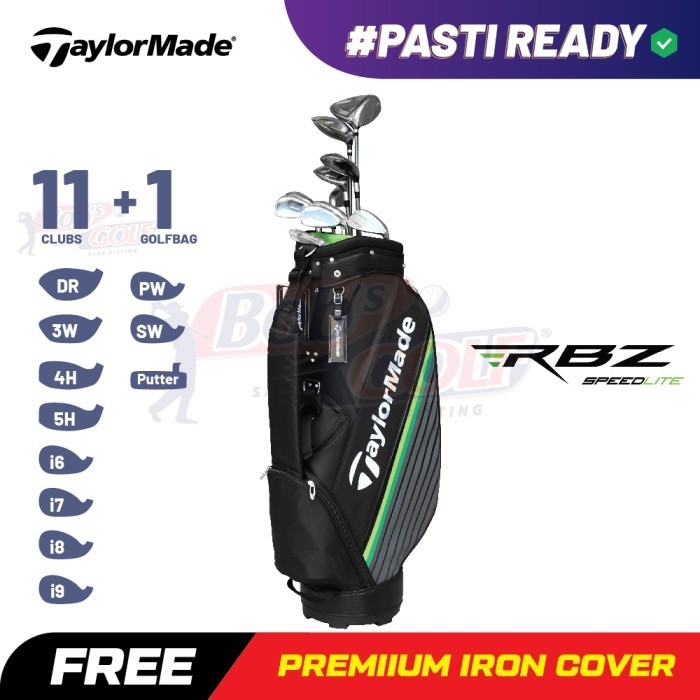 Jual STICK GOLF FULLSET SETCLUB MEN TAYLORMADE RBZ SPEEDLITE - ORIGINAL ...